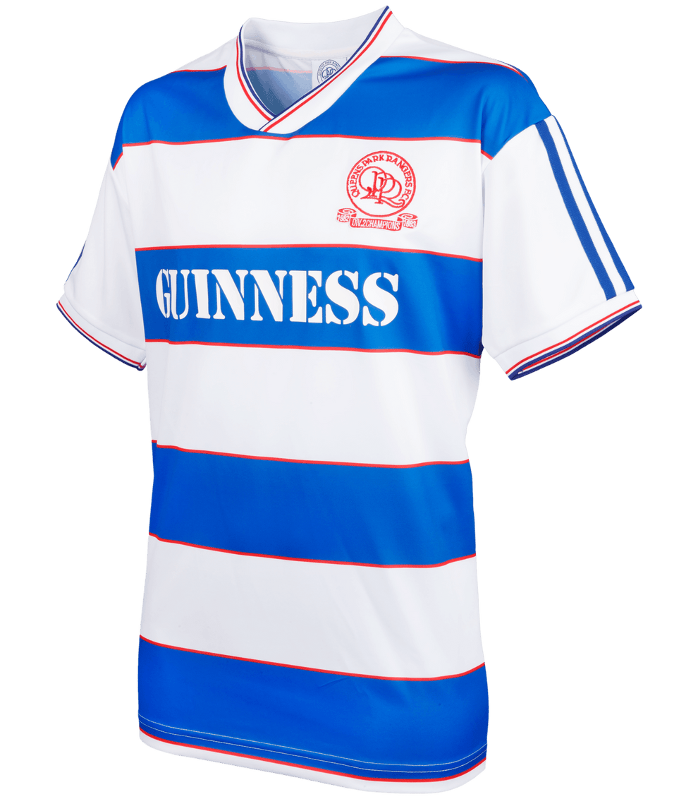 QPR WHITE GUINNESS RED CREST HOME SHIRT – QPR Official Store